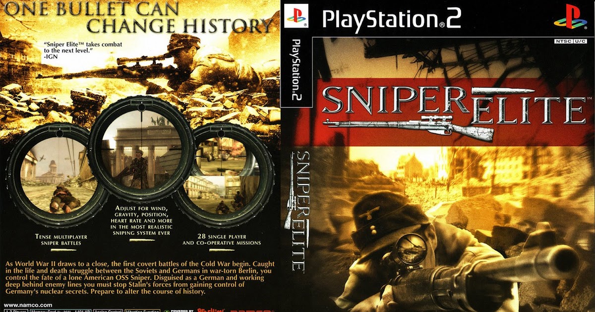 Tiozão Games: Baixe:Sniper Elite | PS2 | NTSC